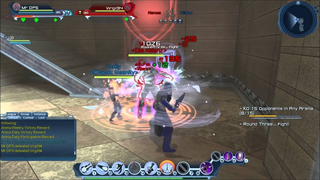 DCUO: Quantum DPS - PvP Loadout - YouTube