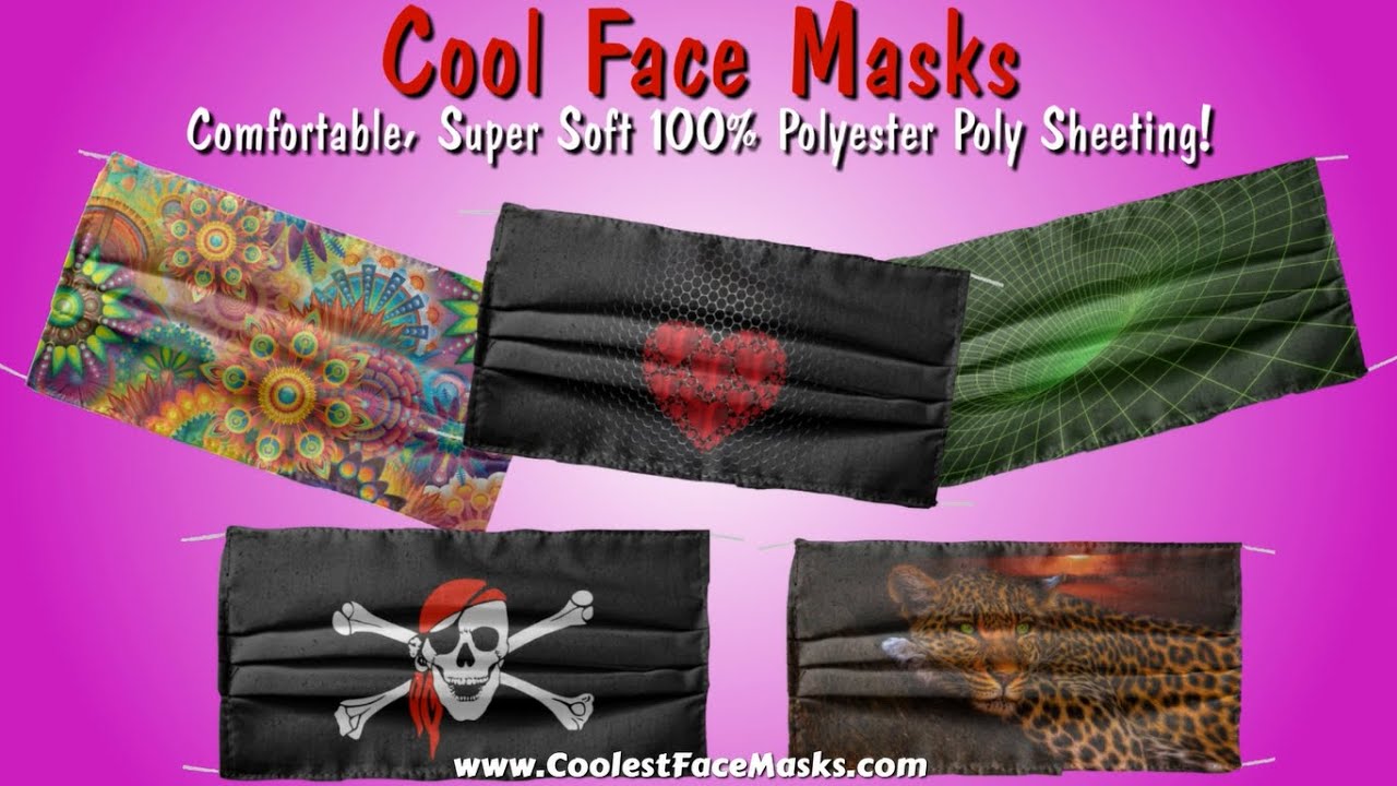 Cool Face Masks | Coolest Face Masks - YouTube
