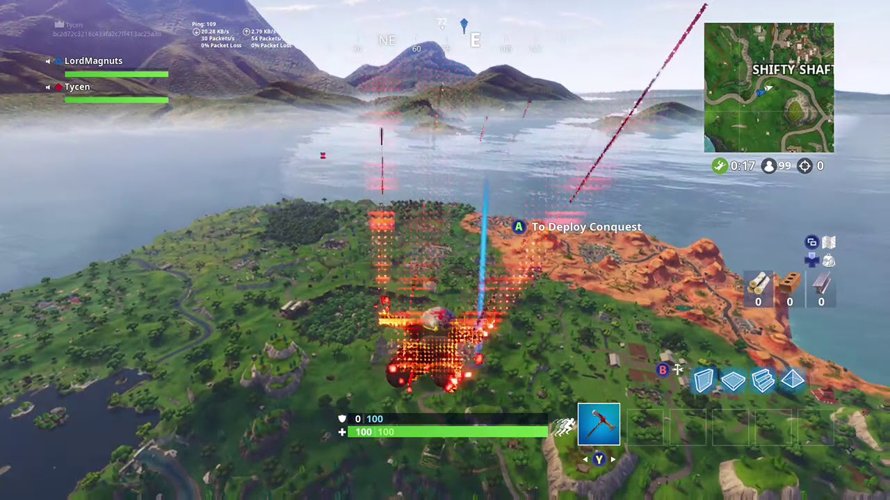 The Best Contrail In Fortnite Battle Royale - YouTube