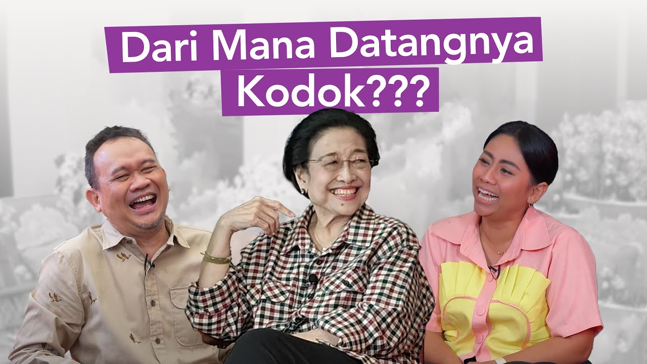 Bu Mega: Dari Mana Datangnya Kodok? Hayoo... | Feat. Cak Lontong ...