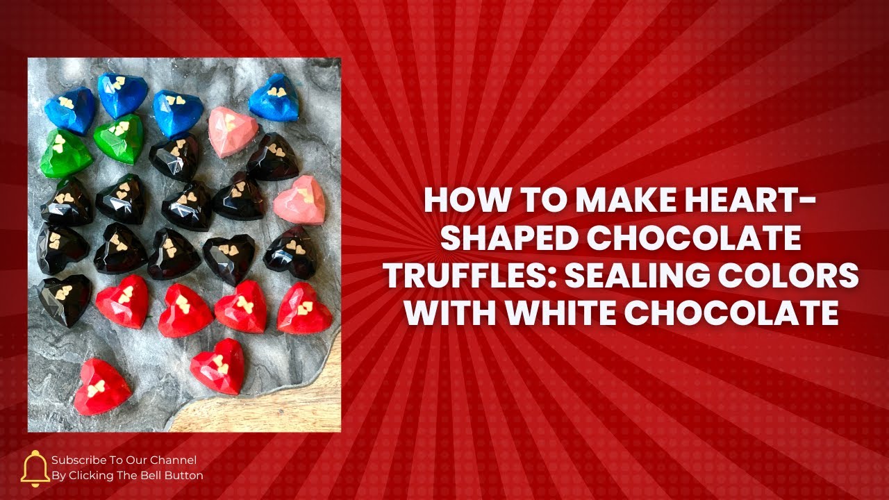 How to Make Heart-Shaped Chocolate Truffles - YouTube