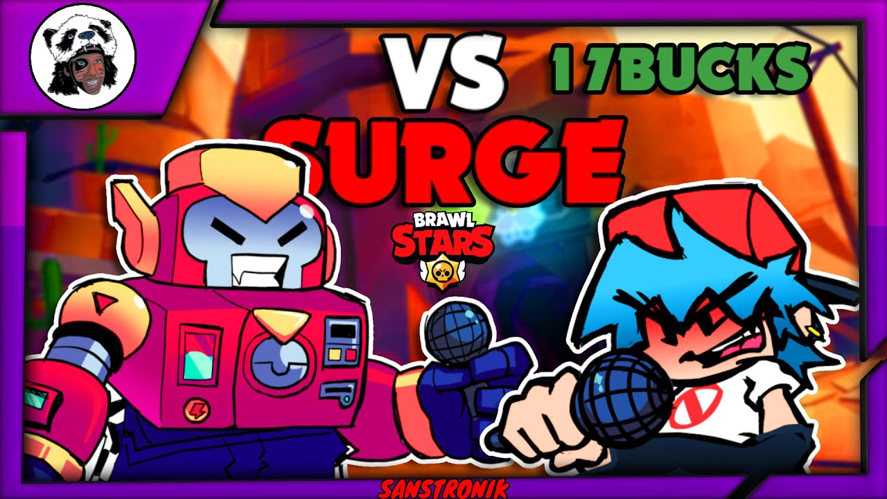 FNF 17 BLINGS BRAWL STARS VS SURGE 17 BUCKS - YouTube