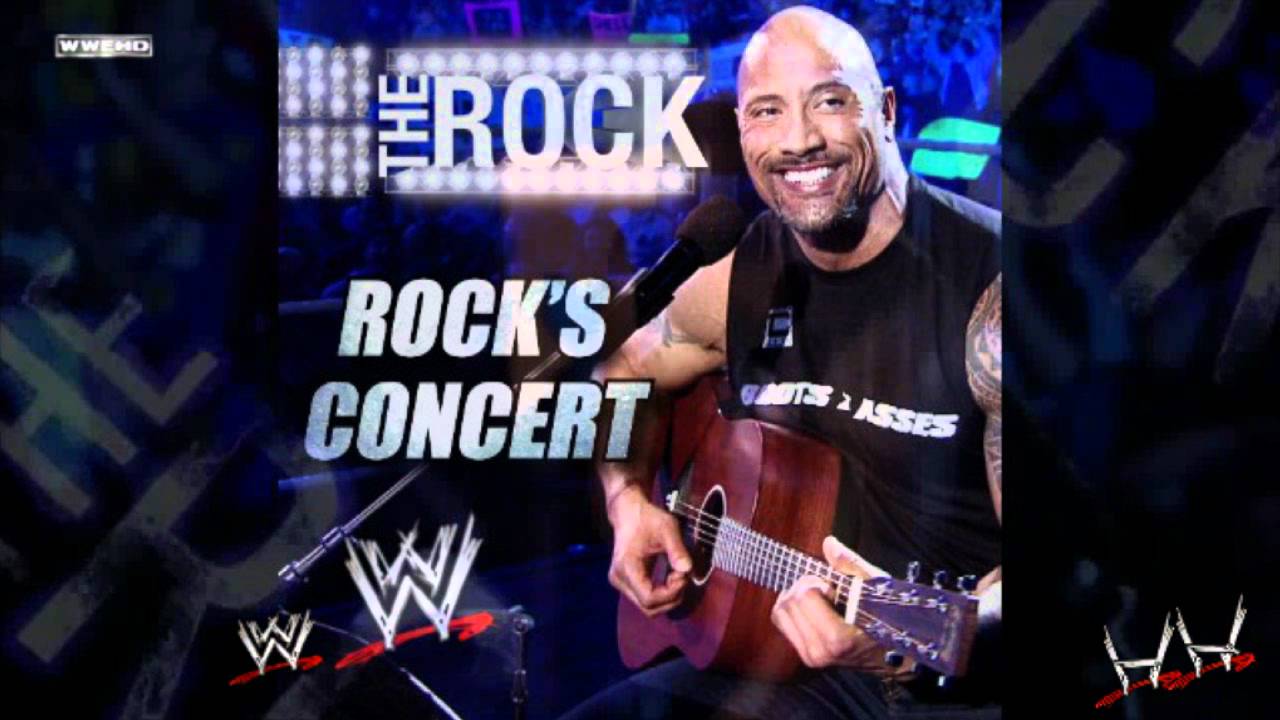 WWE Concert Night: The Rock Concert Song - Cleveland Rocks {Now On ...