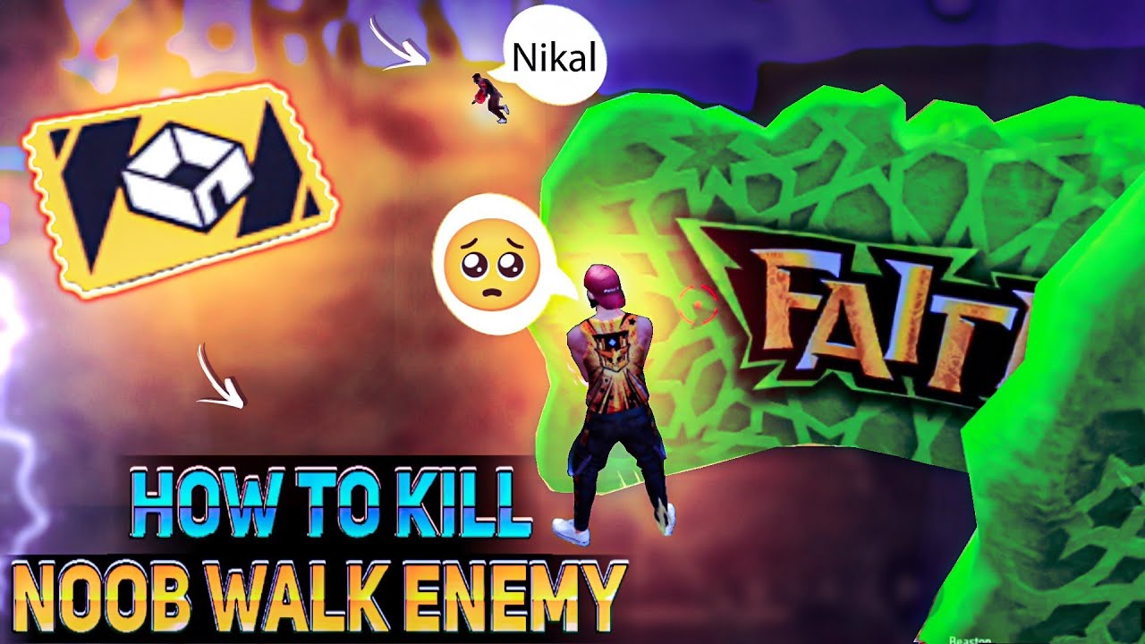 How To Kill Noob Walk Player || New Trick 🤣🤣 - YouTube