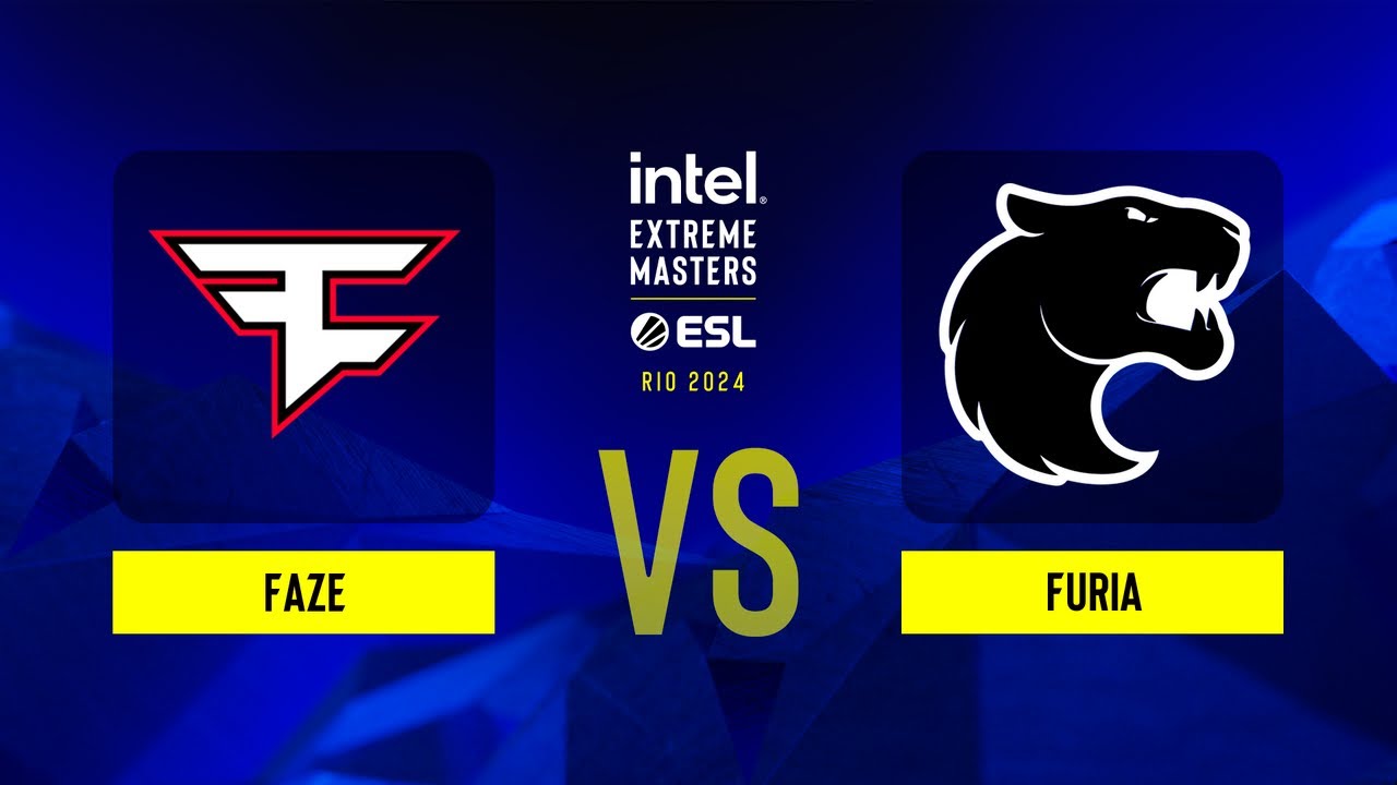 FaZe vs. FURIA - IEM Rio 2024 - Group A - YouTube