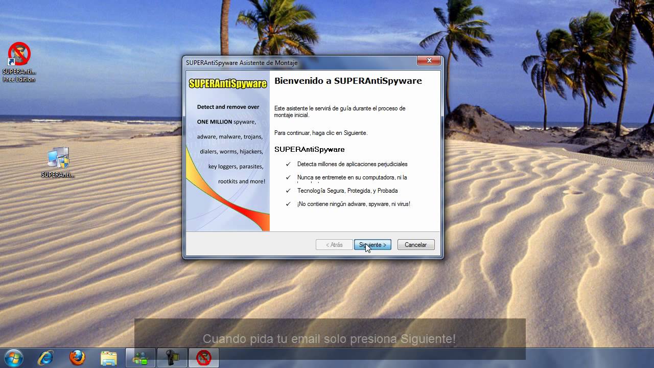 Instalación y Escaneo de la Pc con Superantispyware - YouTube