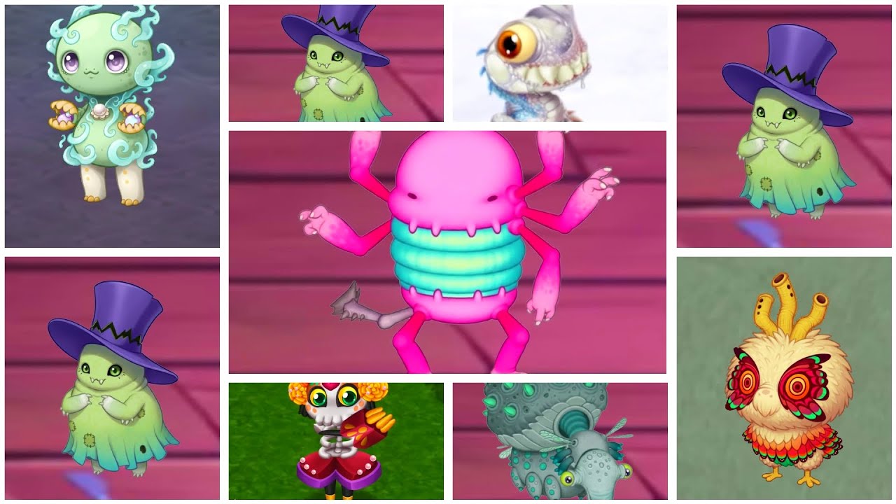 BABY Monsters DOF Vs ADULT Monsters | My Singing Monsters | DAKKTYL ...