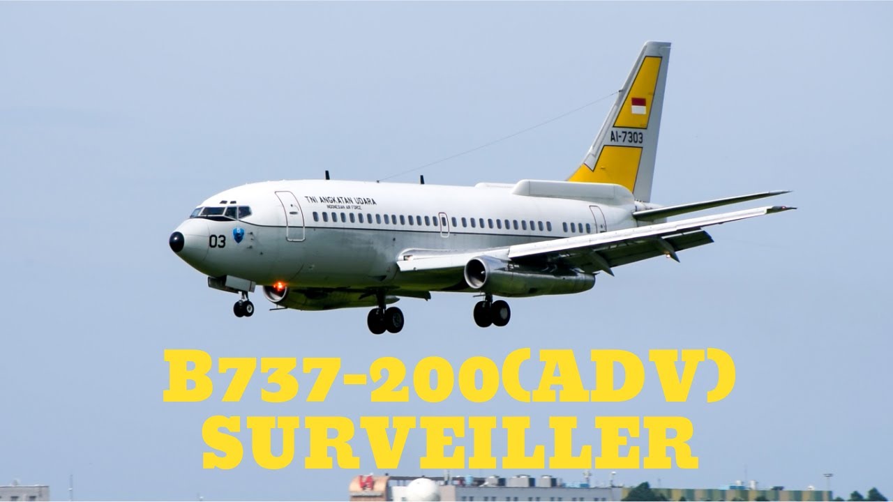 Pesawat Intai Kebanggaan TNI Angkatan Udara B737-200(Adv) AI-7303 ...