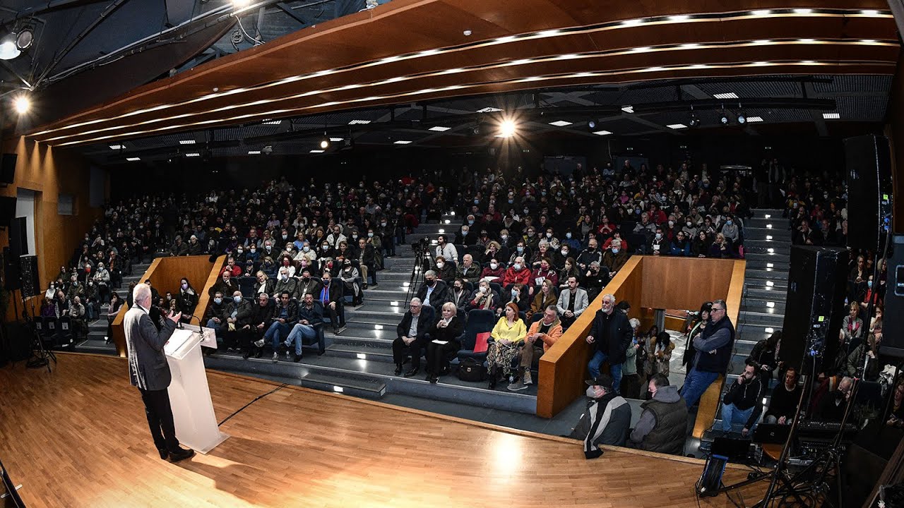Ομιλία του Θ. Παφίλη στην εκδήλωση του ΚΚΕ «Πόλη και υποδομές για το ...
