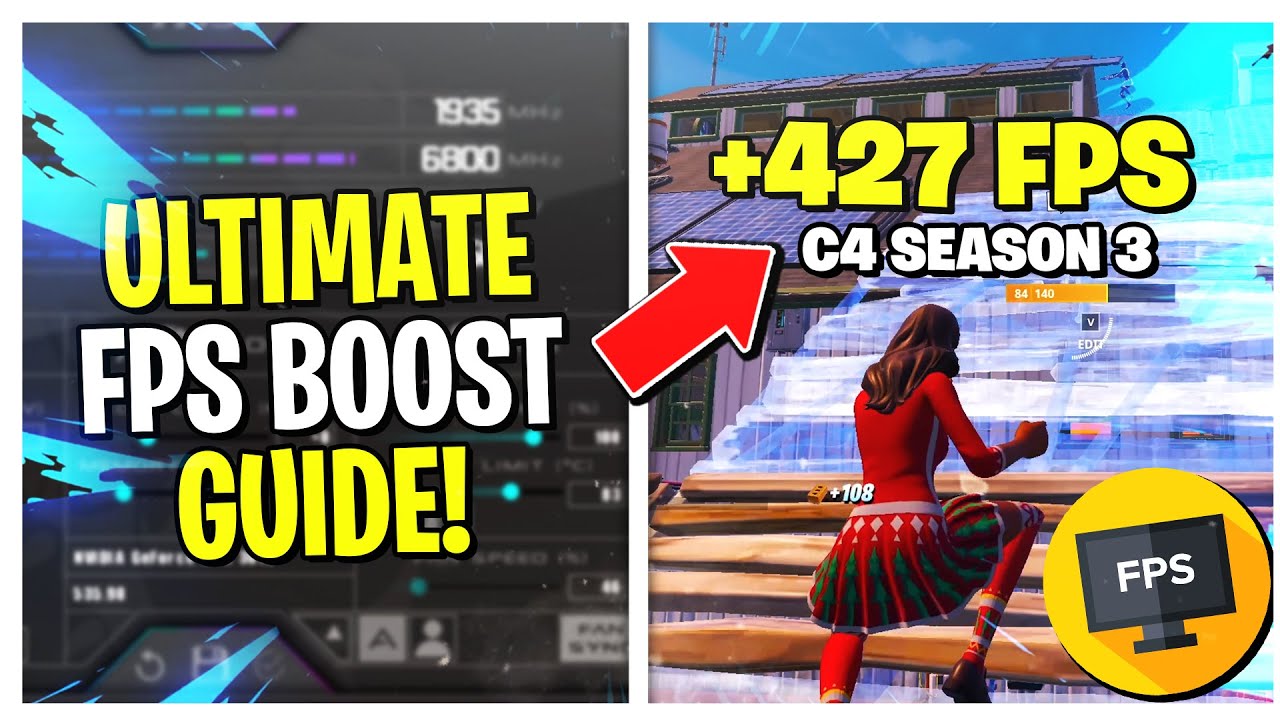 BEST Fortnite FPS BOOST Guide For Low End PC/Laptops 🚀 (HUGE FPS BOOST ...