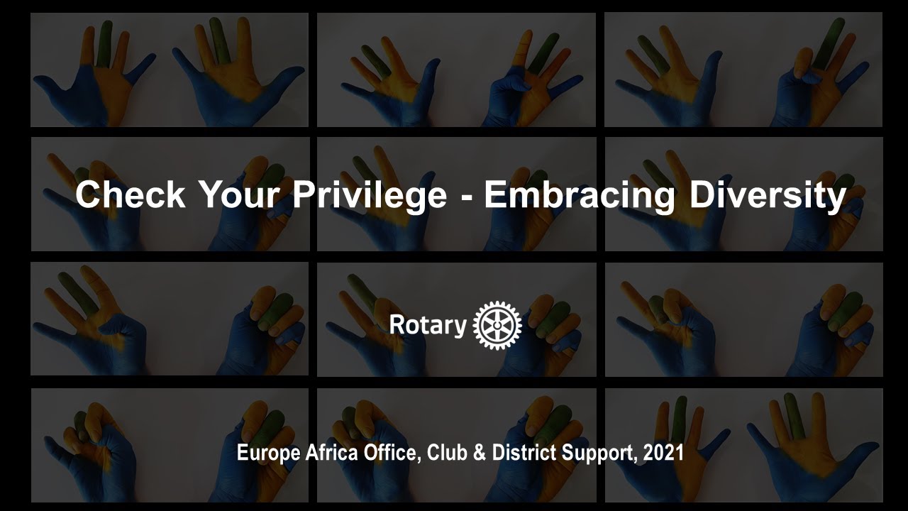 Check Your Privilege - Embracing Diversity - YouTube