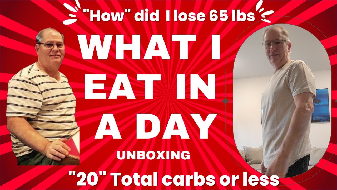 Down over 65 lbs and get healthy, you see what I eat in a day - YouTube
