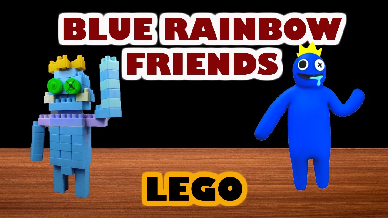 Cara Membuat Lego Blue Rainbow Friends | Blue Rainbow Friends | OYYAN ...