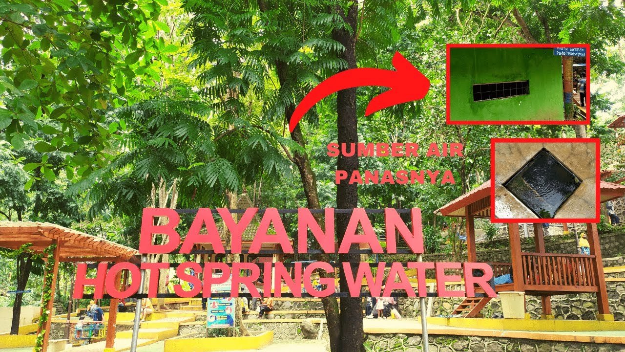 Wajah baru.. !! pemandian air panas BAYANAN Sragen || HOT SPRING WATER ...