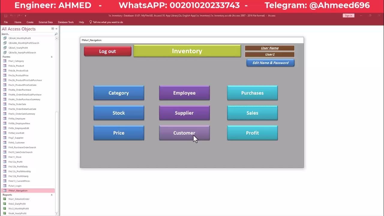 Ms Access Tutorial 2_Creating Tables and Relationships - YouTube