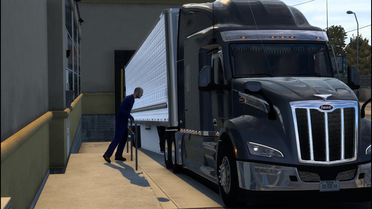 Peterbilt 579 Next Gen #2024 Rolling Coast To Coast SC To GA Great Dane ...