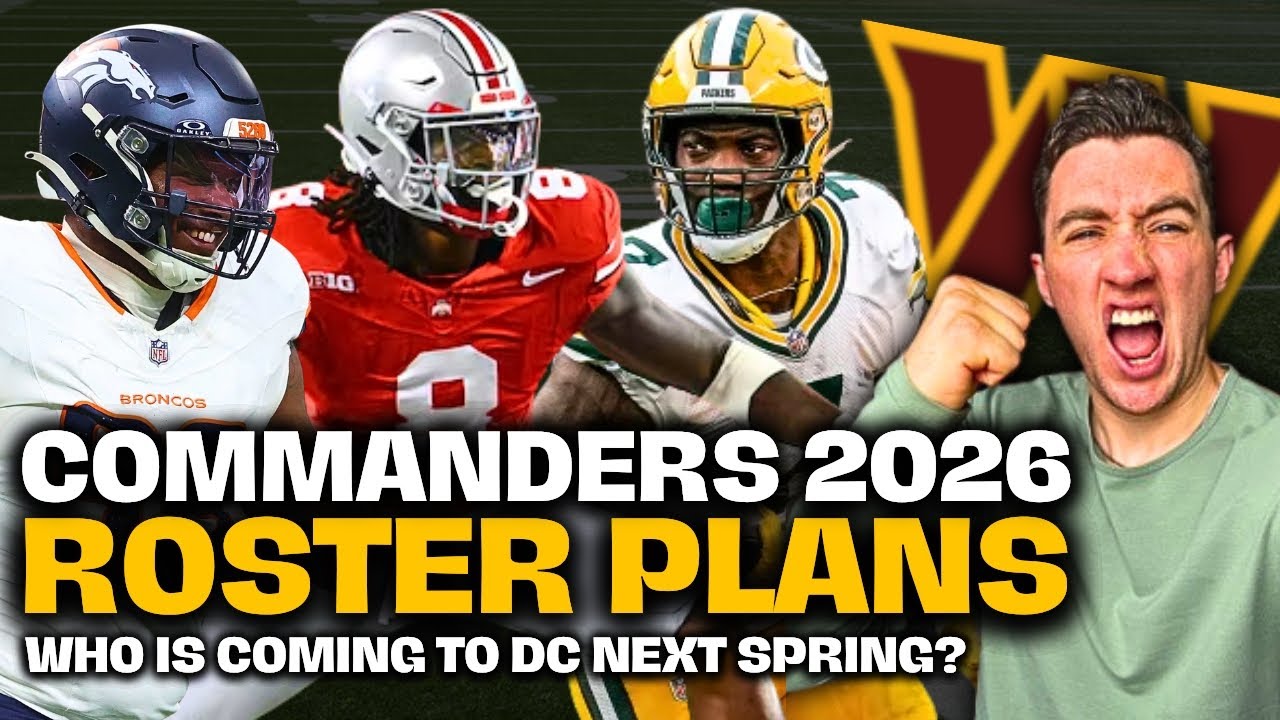 Commanders 2026 REBUILT! Key Free Agency SIGNINGS, Mock Draft ...