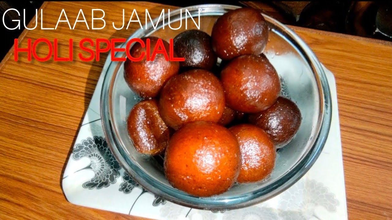 Gulaab Jaamun Tasty Recipe|Holi special#GulabJamun #DeliciousCooking # ...