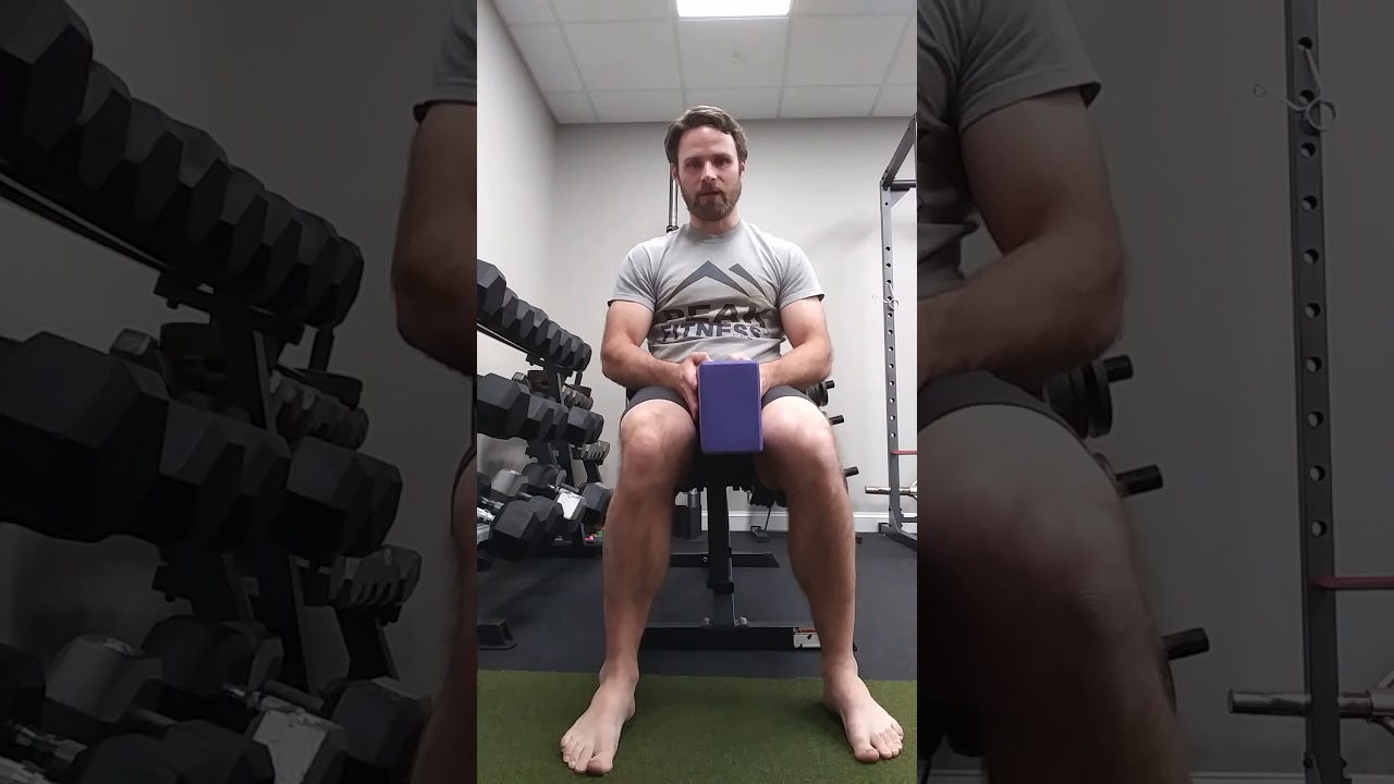 Seated Adductor Pullback Youtube