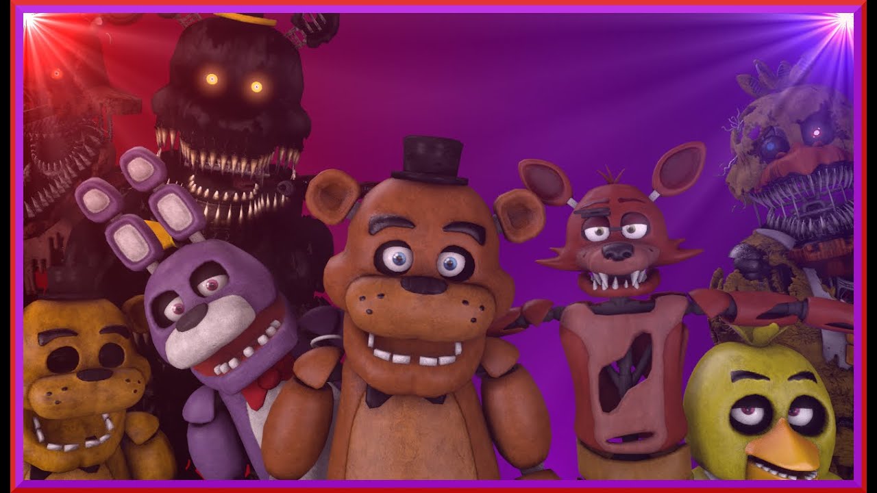The Nightmares vs The Splinks! ~ Gmod FNAF - YouTube