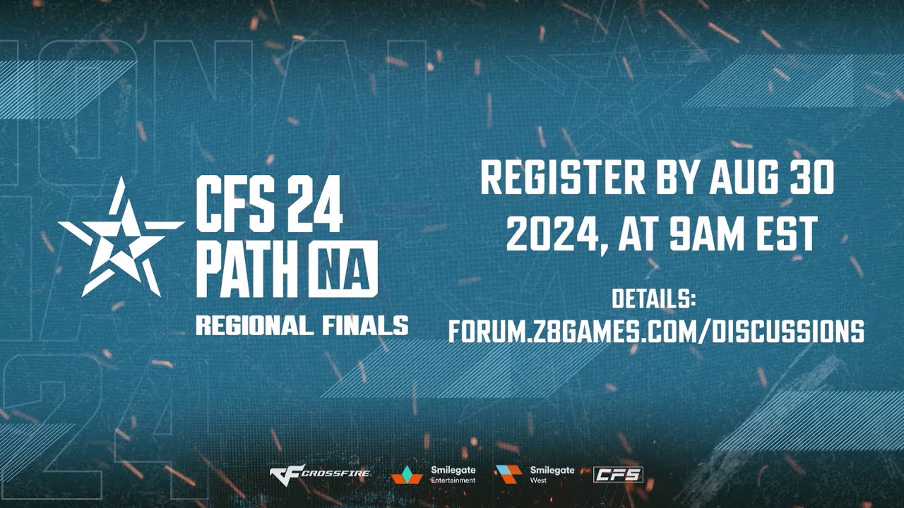 CFS 2024 Regional Finals North America Announcement - YouTube
