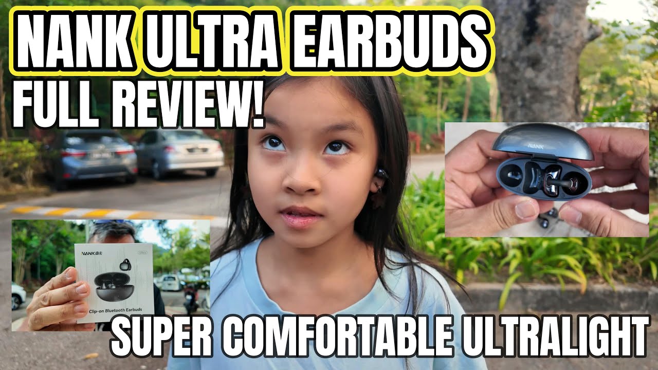 So light & comfy! Try these innovative NANK ULTRA earbuds! Full review ...