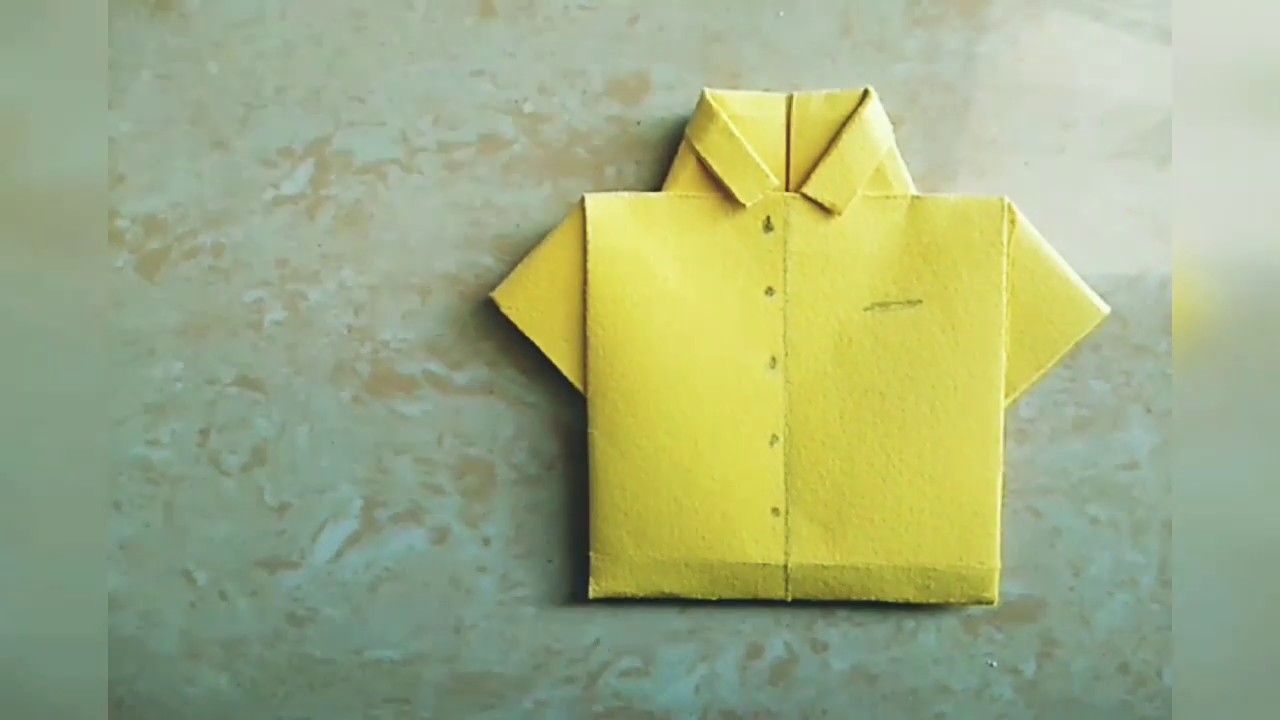 Paper in a Shirt - YouTube