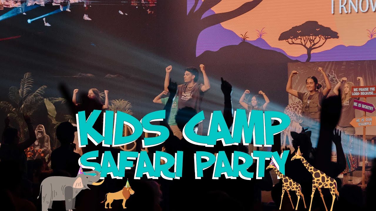 CCO Kids Camp Safari Party Recap 2024 - YouTube