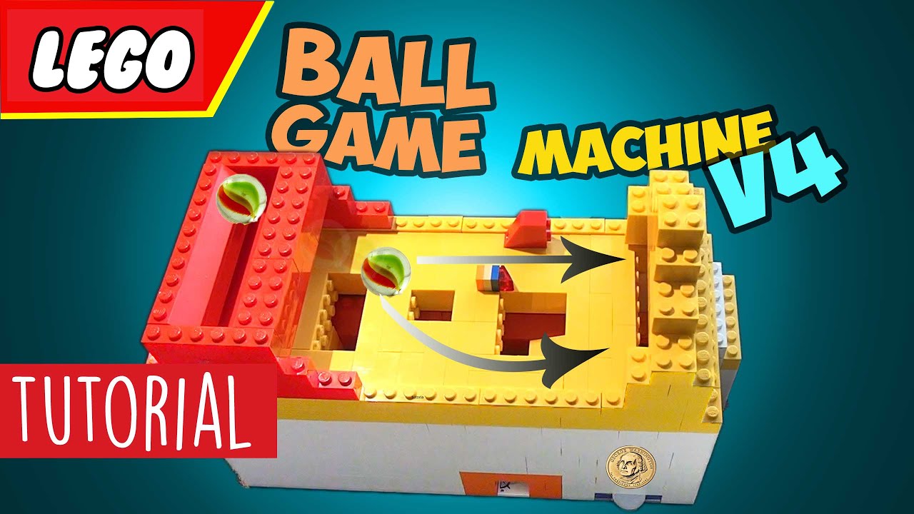 LEGO Ball Game Machine V4 Tutorial - YouTube