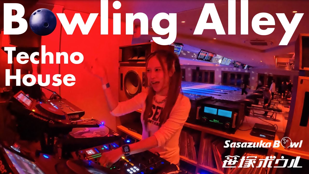 【DJ】Techno, House & Rave in Bowling alley｜HALU - YouTube