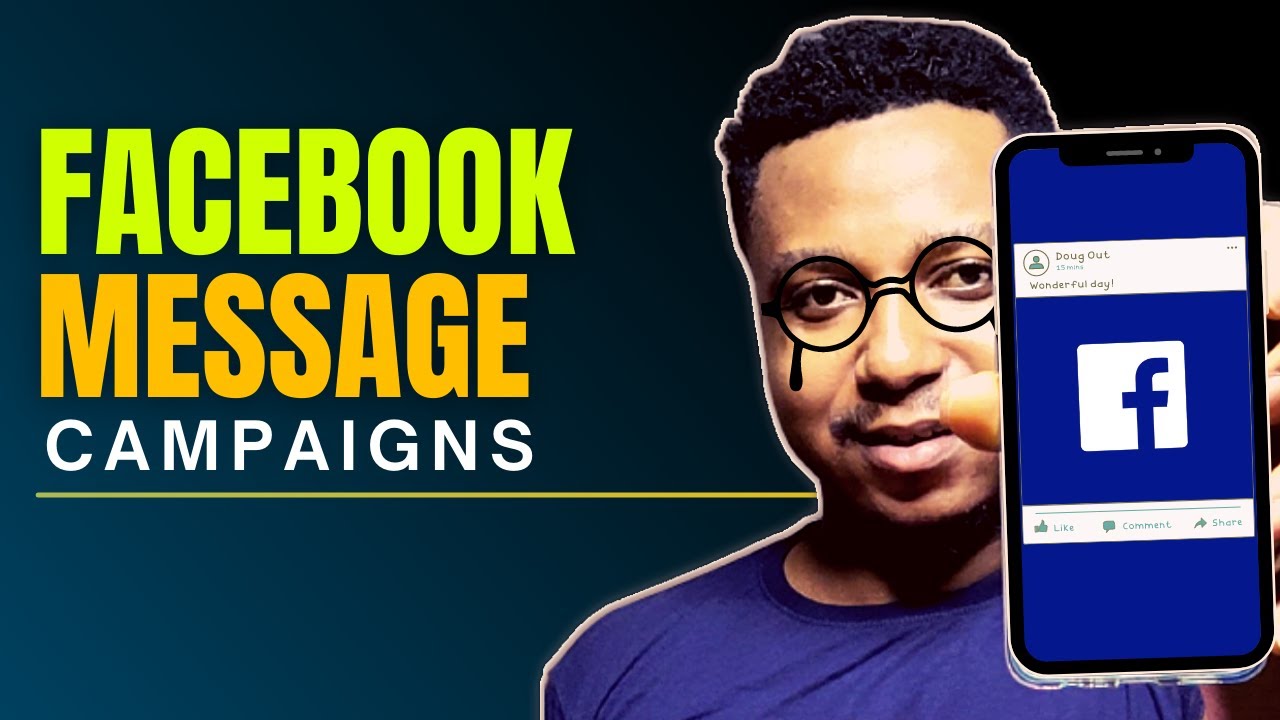 How To Create Your Message Campaign On Facebook | Step By Step - YouTube