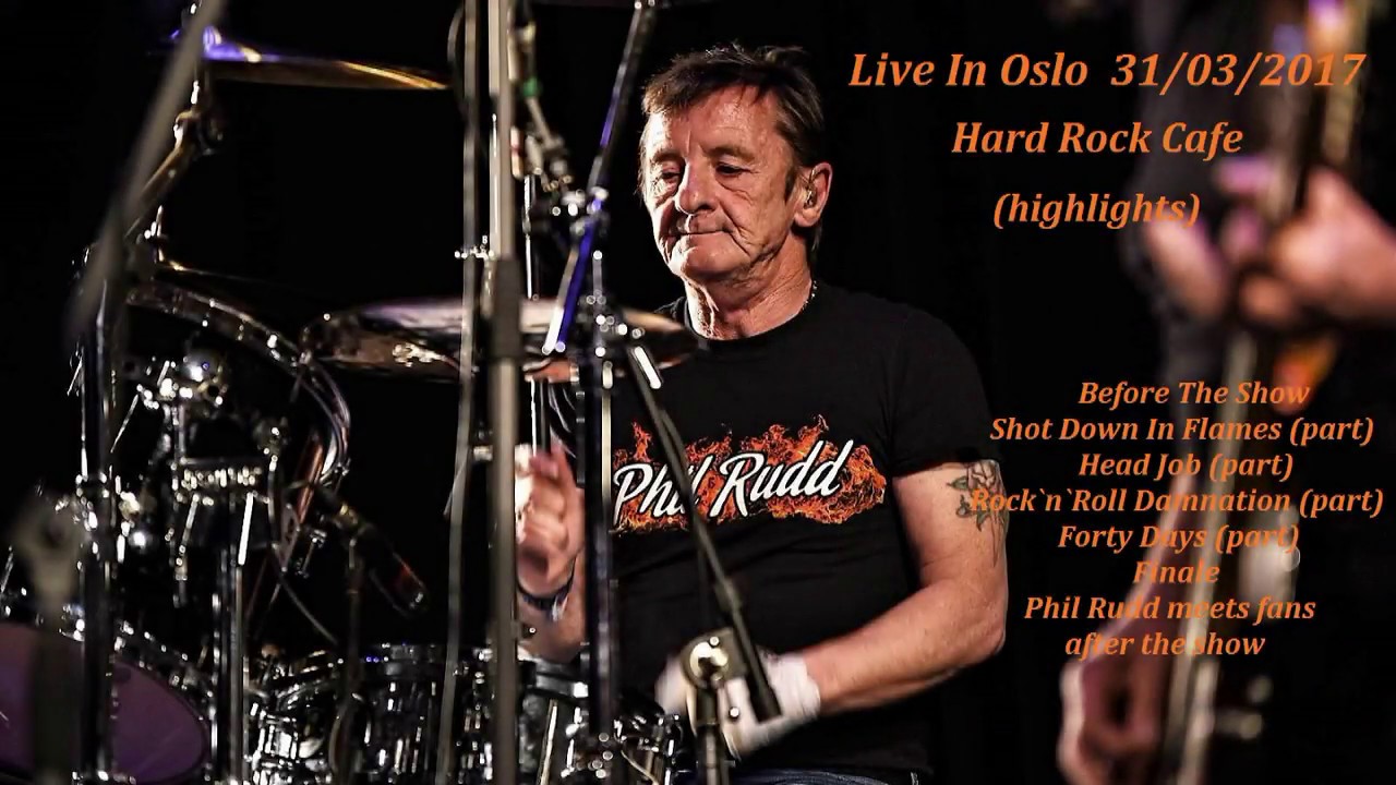 AC/DC`s Phil Rudd - Live In Oslo (highlights) - YouTube