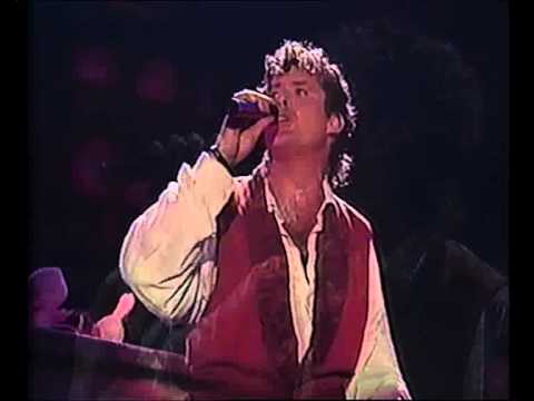 David Hasselhoff - "Lovin´ Arms" live 1990 - YouTube