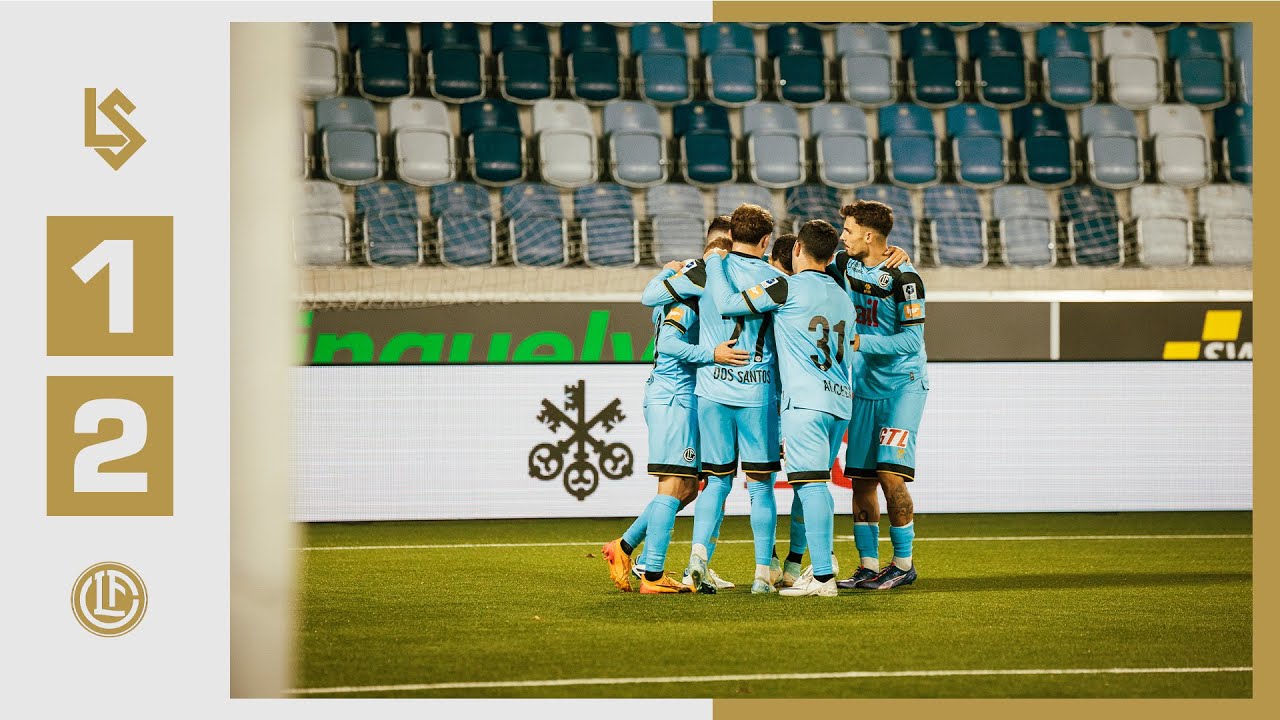 Highlights | FC Lausanne-Sport - FC Lugano | CSSL recupero 5 giornata ...