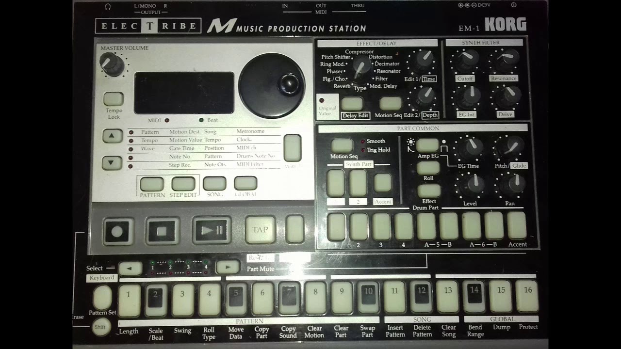 Korg Electribe EM-1 - YouTube