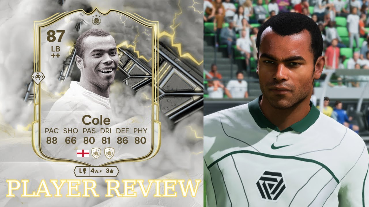 240K?👀 87 THUNDERSTRUCK ICON Cole PLAYER REVIEW - EA FC 25 - YouTube