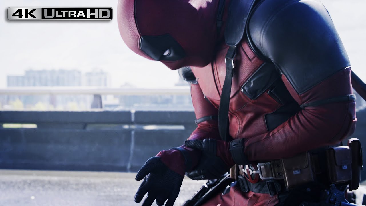 Deadpool 4K HDR | Wade Cuts Off His Own Hand - YouTube