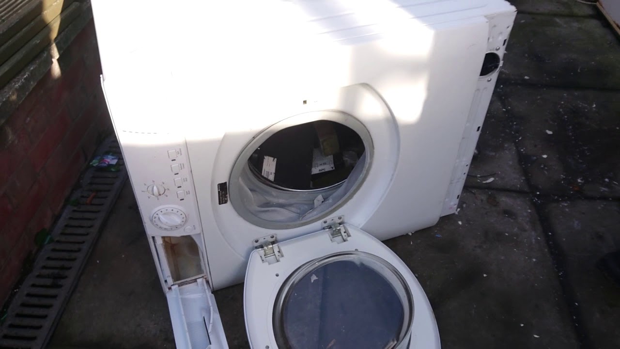 I failed to record washing machine death wobble. - YouTube