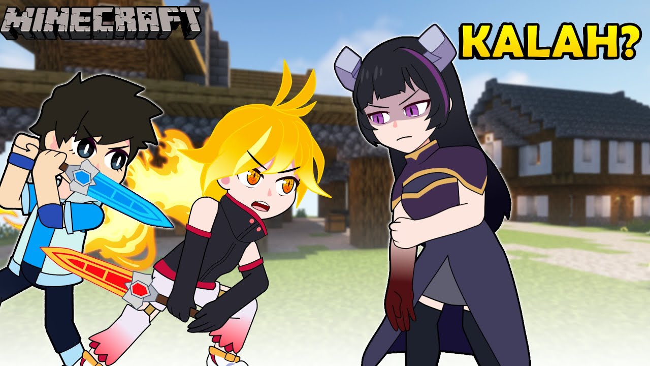 ENDER DRAGON GIRL KALAH? - Eps. 12 Animasi Minecraft - YouTube