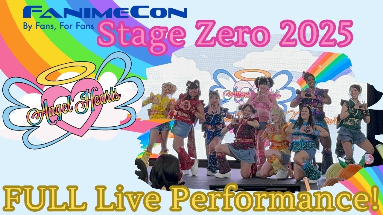 Angel Hearts Tenshi Matsuri at Fanime 2025 Stage Zero - Full ...