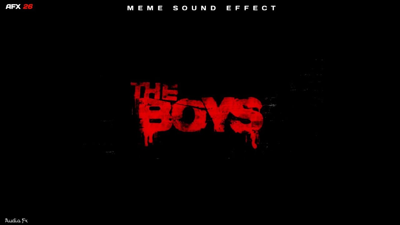 The Boys Meme Sound Effect || Imagine Dragons : Bones || Audio Fx - YouTube