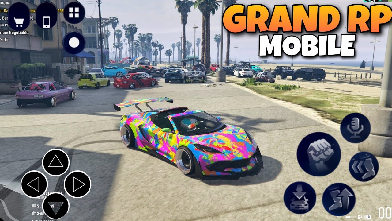 Gta 5 Grand RP Mobile Mil Gayi 🤩| Gta 5 Grand Rp in Android - YouTube