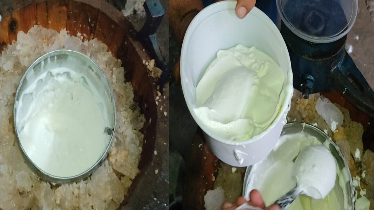 Traditional Kothi Ice Cream|Old fashion Hand made vanilla Ice cream ...