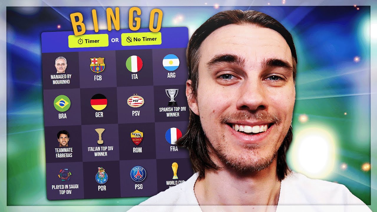 Jag spelar FOTBOLLS BINGO för första gången!! - YouTube