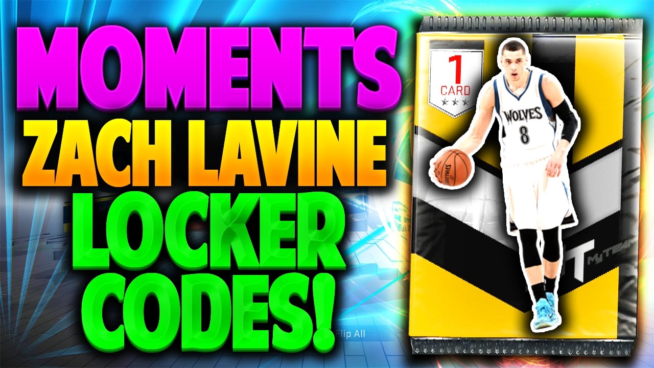 NEW MOMENTS ZACH LaVINE LOCKER CODE!!! NBA 2K17 MyTEAM LOCKER CODES! - YouTube