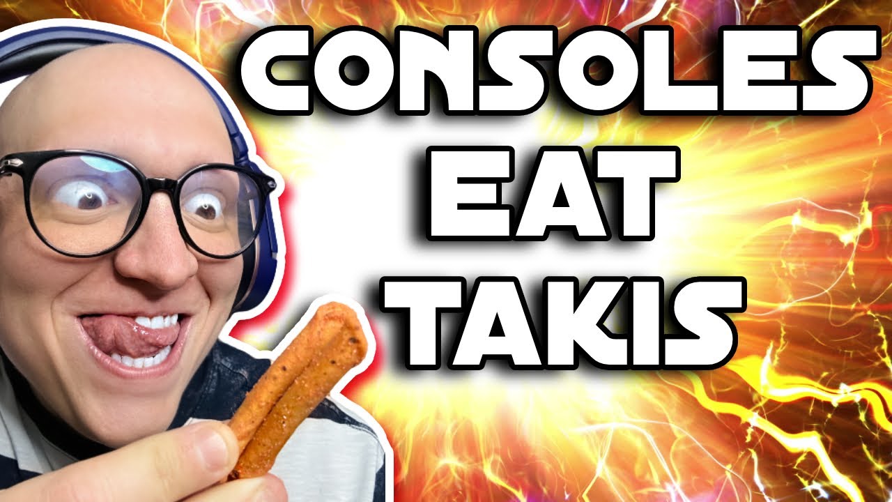 Different Consoles Eat Takis - YouTube