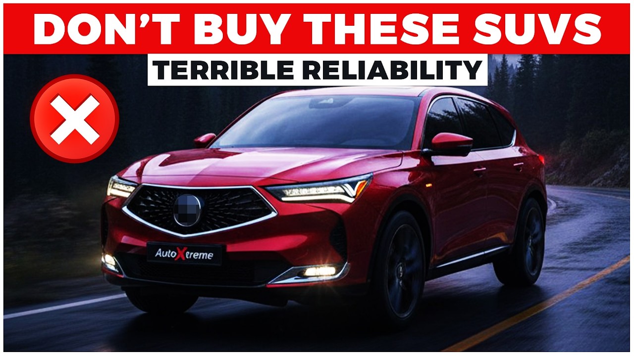 7 WORST SUVs with TERRIBLE Reliability! (Consumer Reports) ⚠️ 🚨 - YouTube