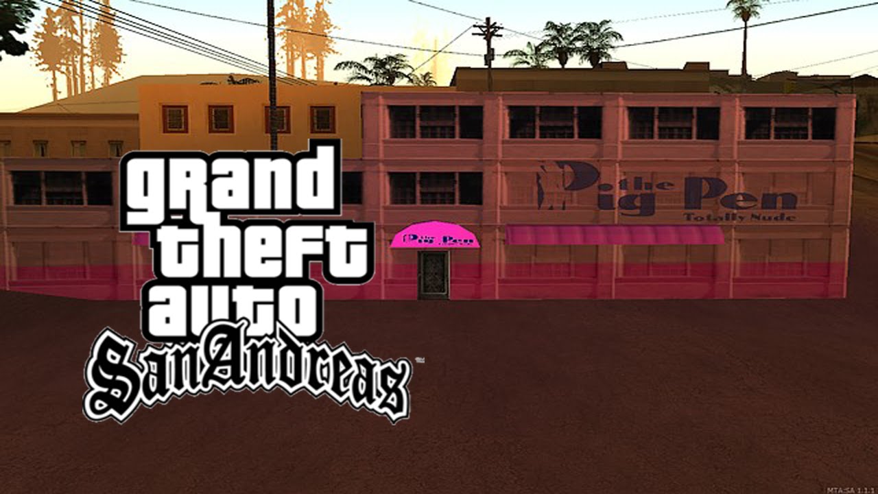 Visitando el Pig Pen/ GTA San Andreas - YouTube
