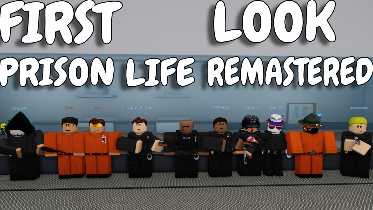 FIRST 8 MINUTES PLAYING Roblox Prison Life Remake! - YouTube