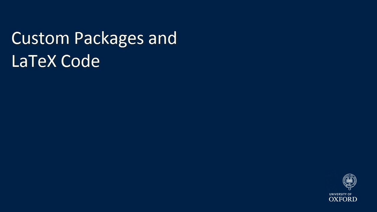 Adding Custom LaTeX in LyX - YouTube